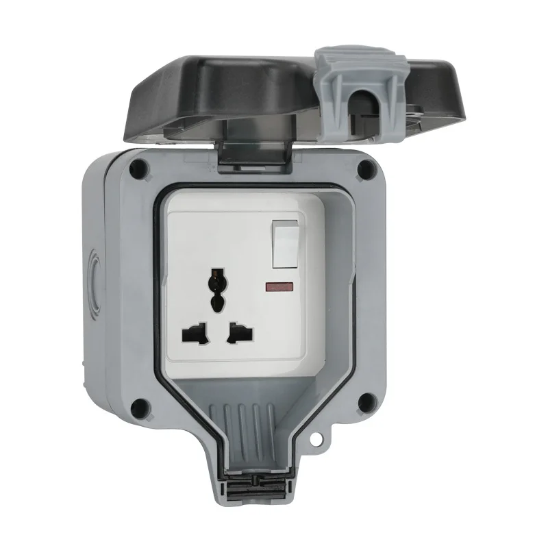 IP66-Waterproof-and-Dustproof-Outdoor-Wall-Switch-Power-Socket ...