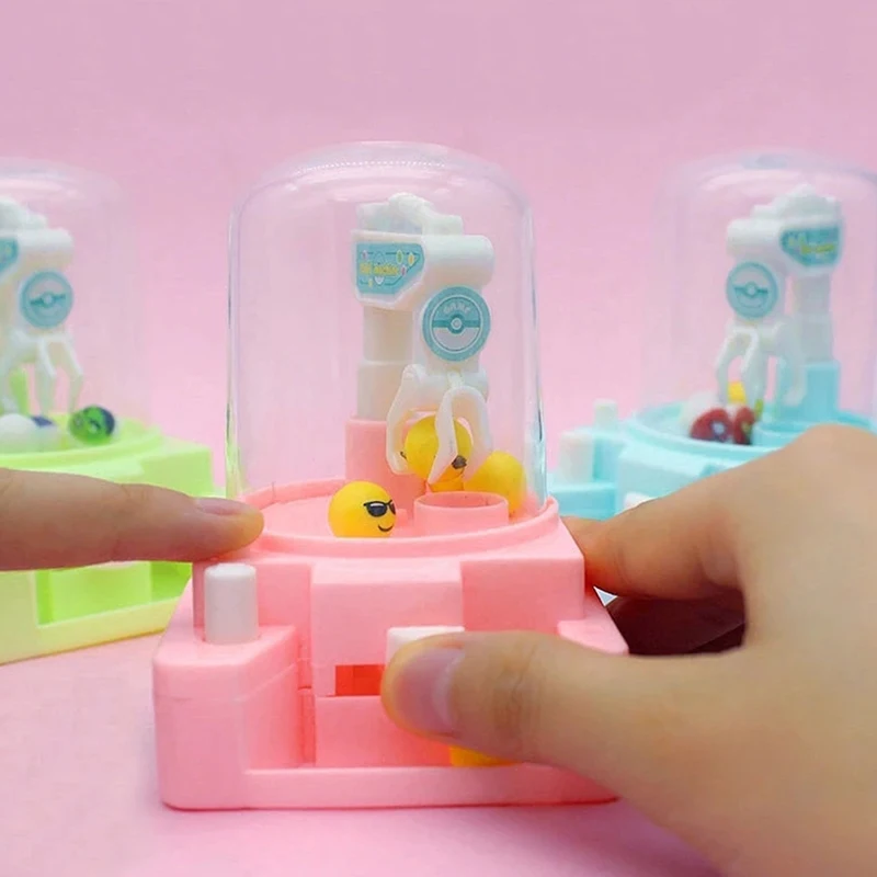 Children-Claw-Machine-Games-Capsule-Toy-Mini-Cute-Catch-Doll-Machine ...