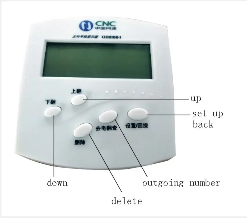 Multifunction Caller ID display equipment for landline phone fixed ...