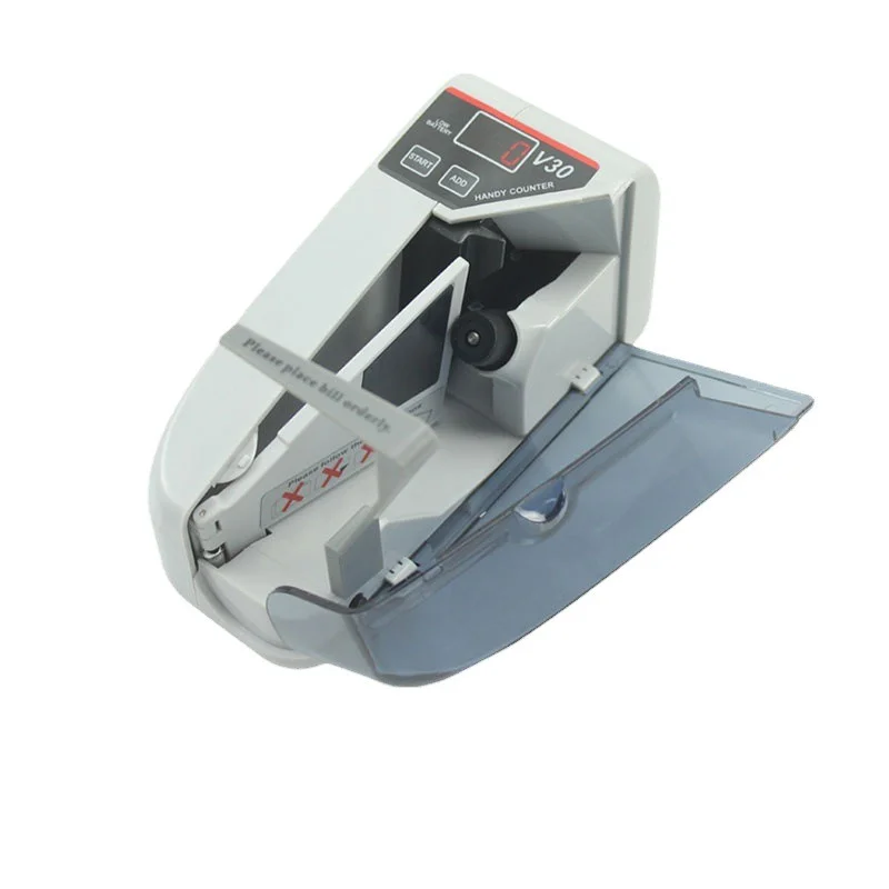 V30-LED-Display-Mini-Portable-Bill-Counter-Use-Battery-Plug-Handy-Money ...