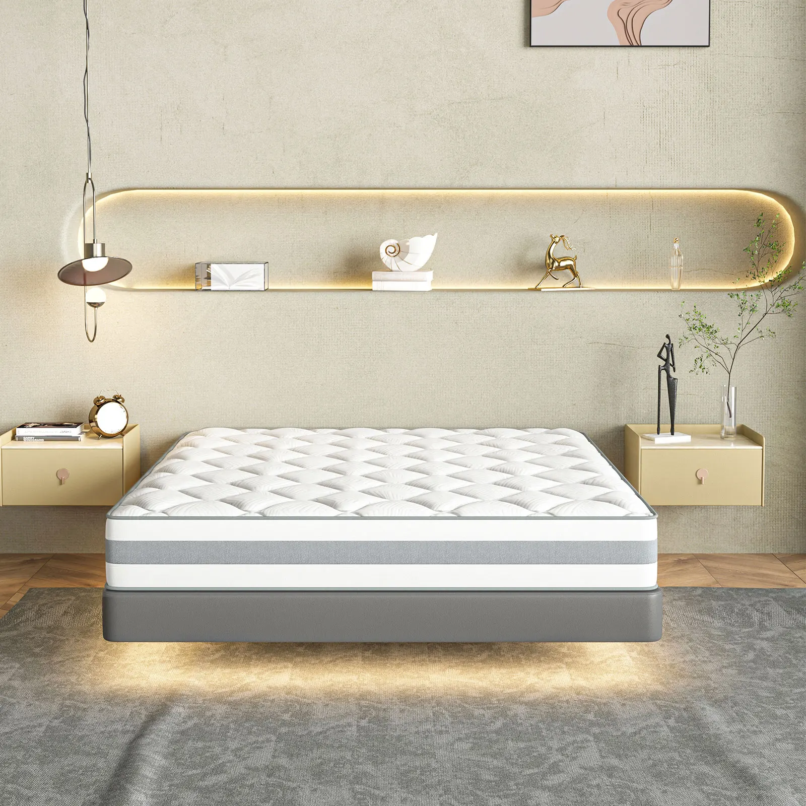 HOMAVO-Mattress-Hybrid-Mattress-with-Pocket-Springs-and-Memory-Foam ...