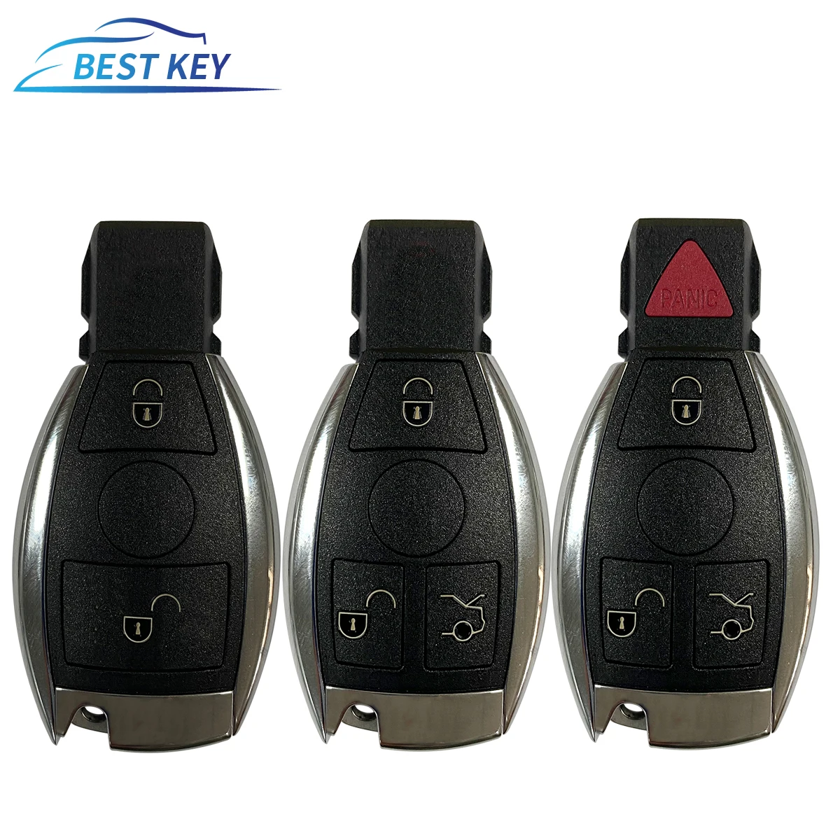 Inteligente-remoto-chave-Shell-Fob-caso-chave-para-Mercedes-Benz-ano ...