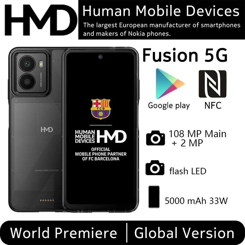 HMD Fusion 8 256GB: Is This the Best Budget 5G Phone with Built-in ...