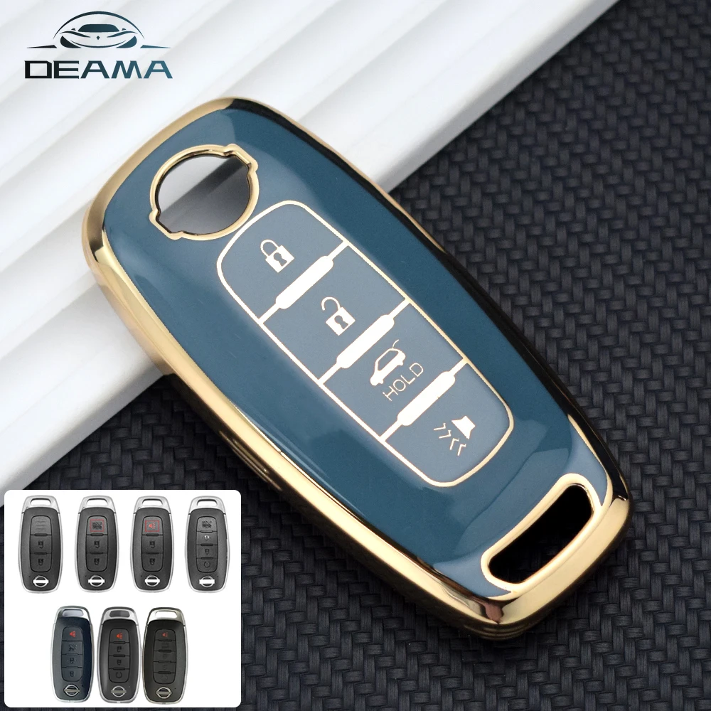 For-Nissan-X-trail-T33-Qashqai-J12-Teana-2022-2023-TPU-Car-Key-Case ...