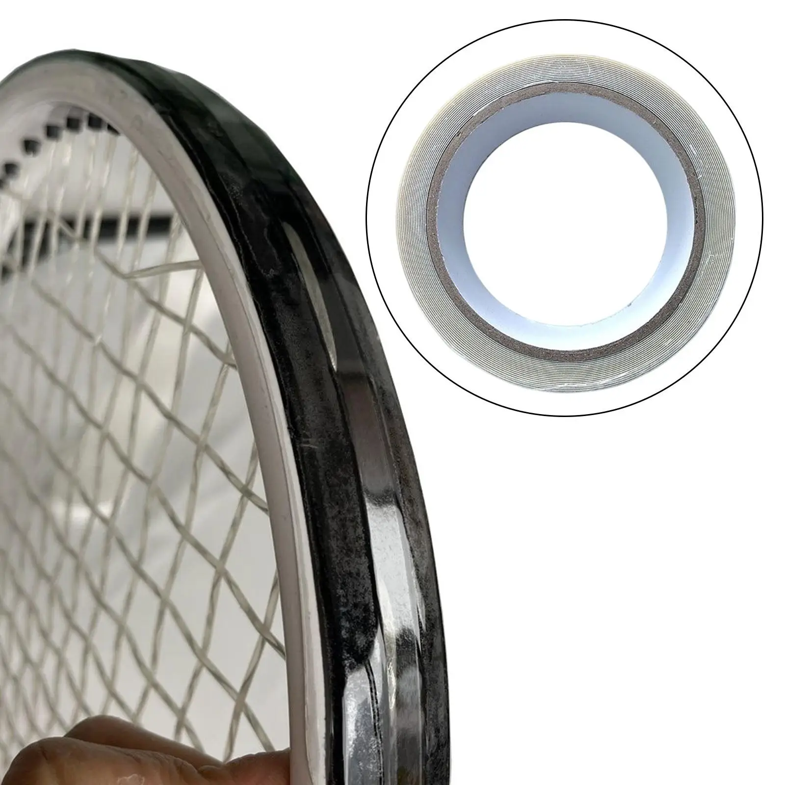 Racket-Head-Protection-Tape-Squash-Tennis-Guard-Comprimento-5M-Protetor ...