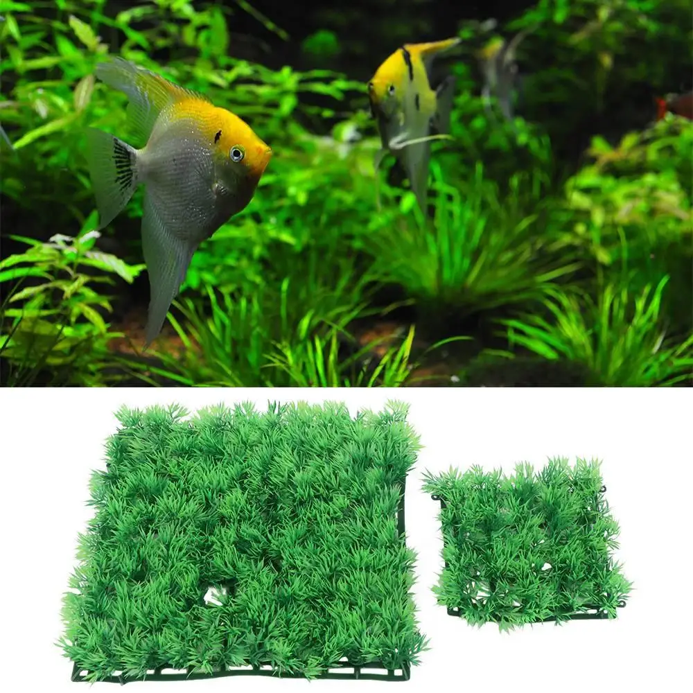 Fish-Tank-Plants-Decoration-Aquarium-Fake-Grass-Landscaping-Aquarium ...
