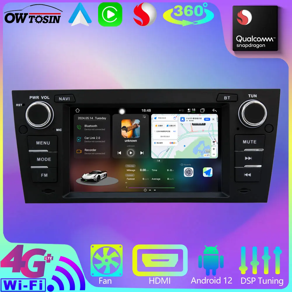 Owtosin-UIS7870-A76-Android-13-12G-256G-Car-Auto-Radio-GPS-Stereo-For ...