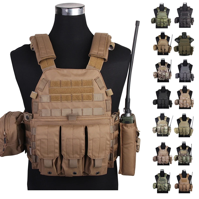 Emersongear Lbt 6094 Tactical Vest Body Armor | Plate Carrier Tactical ...