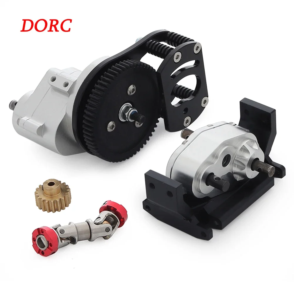 Metal-R3-Single-Speed-Transmission-Transfer-Case-Gearbox-for-1-10-RC ...