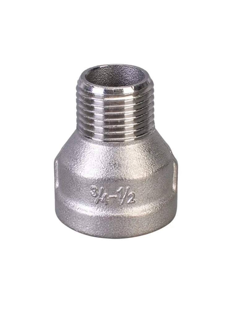 1/8 "1/4" 3/8 "1/2" 3/4 "1" BSP Perempuan Ke Laki-laki Benang Peredam 304 Baja Tahan Karat Pipa ...