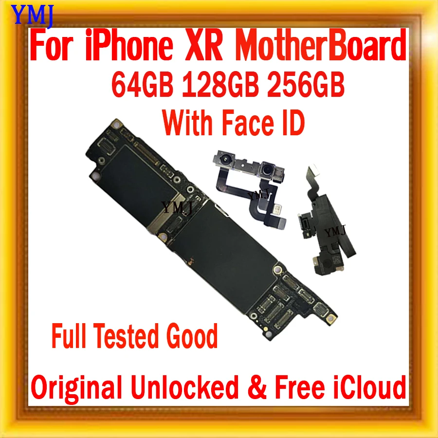 Fully-Tested-Motherboard-for-iPhone-XR-Original-Unlocked-Mainboard-No ...