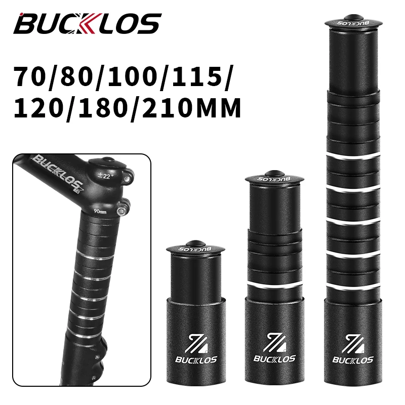 BUCKLOS-Bike-Handlebar-Stem-Height-Extender-CNC-Aluminum-Alloy-Bicycle ...