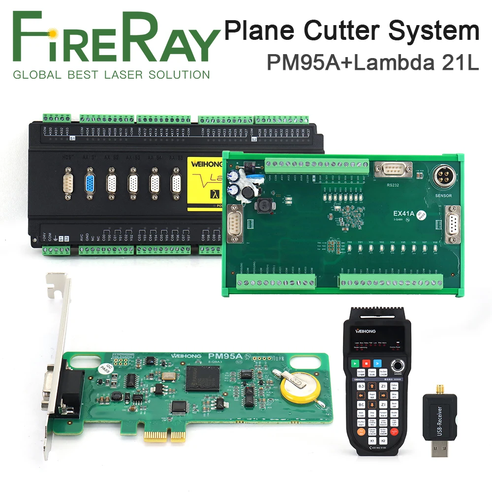FireRay WeiHong Fiber Laser Controller PM95A + Lambda 21L With Wireless ...
