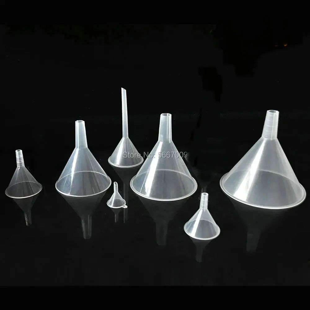 7pcs-set-Lab-30mm-50mm-60mm-75mm-90mm-120mm-Triangle-Funnel-Clear ...