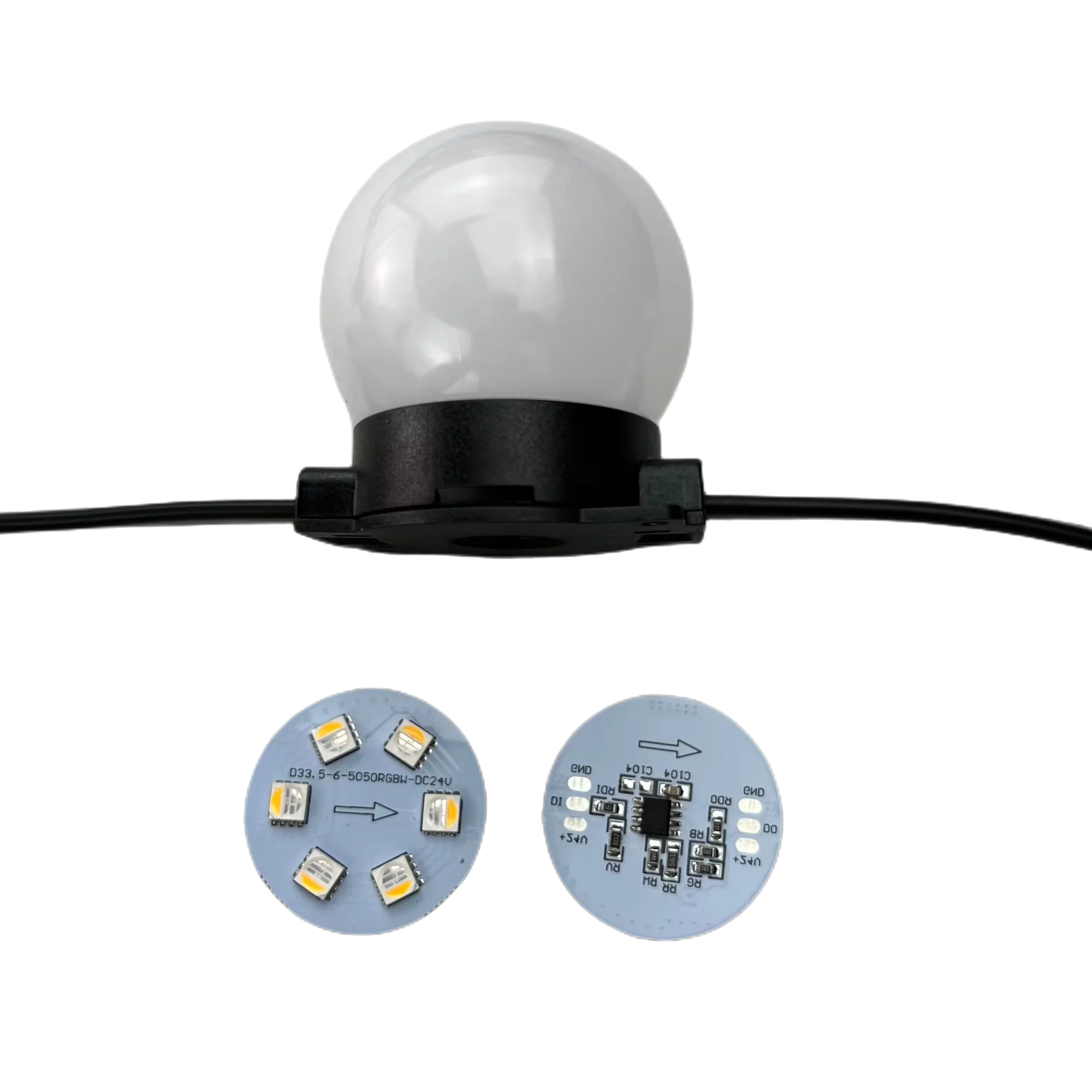 30-Pixels-set-UCS2904-DC24V-Addressable-RGBW-Pixel-Module-IP68-50mm ...