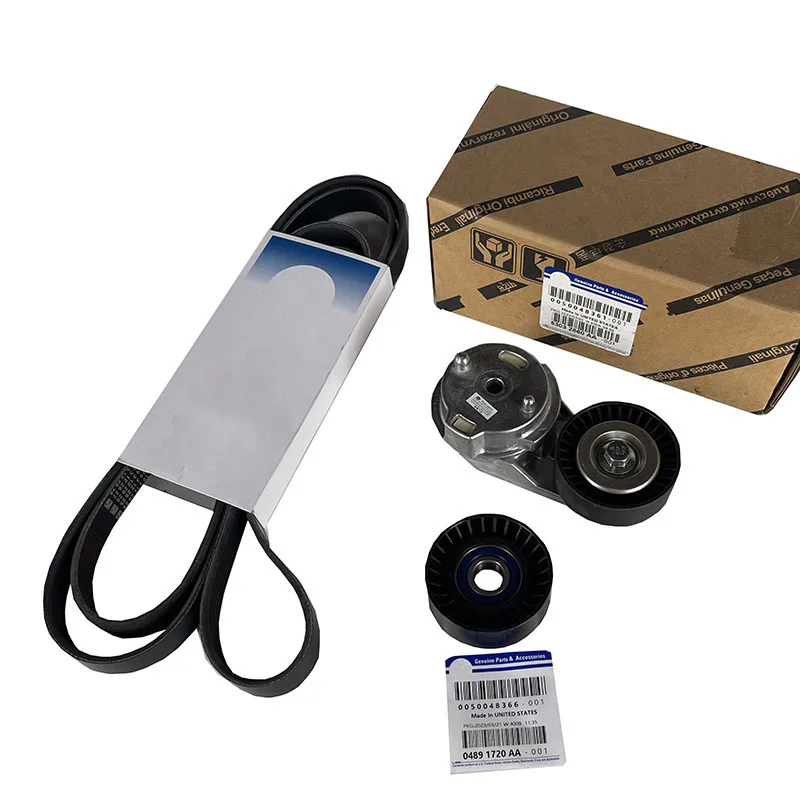 New-Serpentine-Belt-Tensioner-Pulley-53032860AA-53032857AB-04891720AA ...