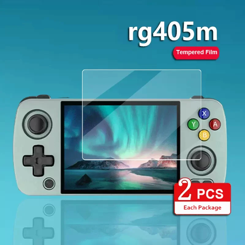 Anbernic ฟิล์มหน้าจอ RG405M อุปกรณ์เสริมสำหรับ RG405M คอนโซลเกมมือถือ4 ...