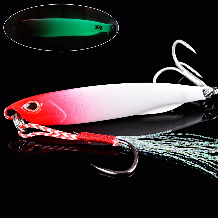 Versatile Metal Jig Fishing Lure - 10g to 40g - Easy Fishing Tackle
