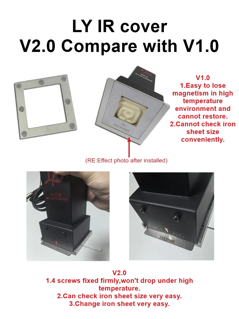 IR Mate Reflector IR Cover Upper Heater Reflectors Set Universal for ...