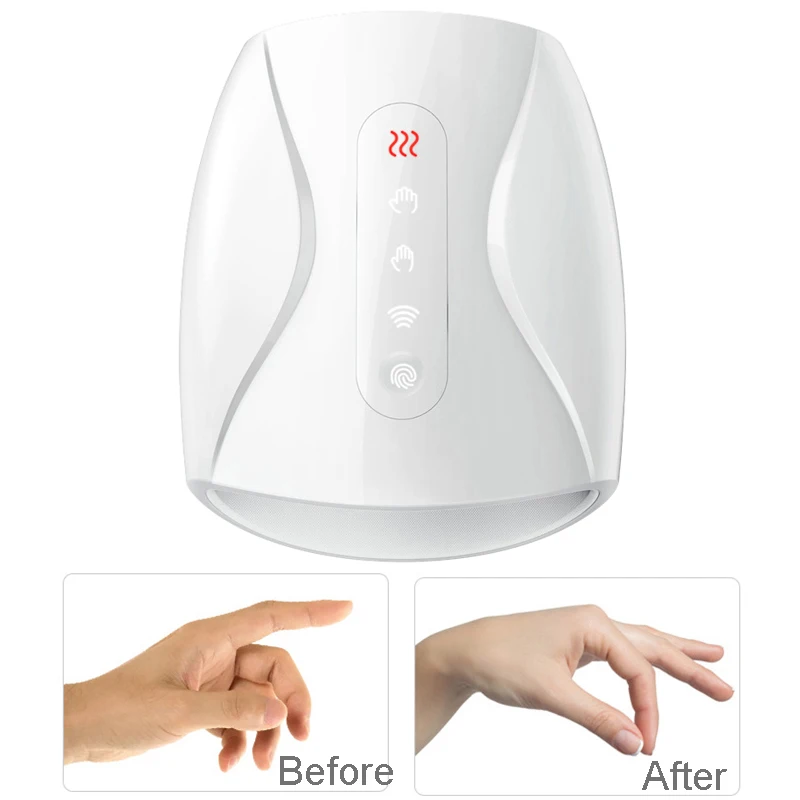 Electric-Hand-Massager-Heat-Air-Compression-Palm-Massage-Arthritis-Pain ...