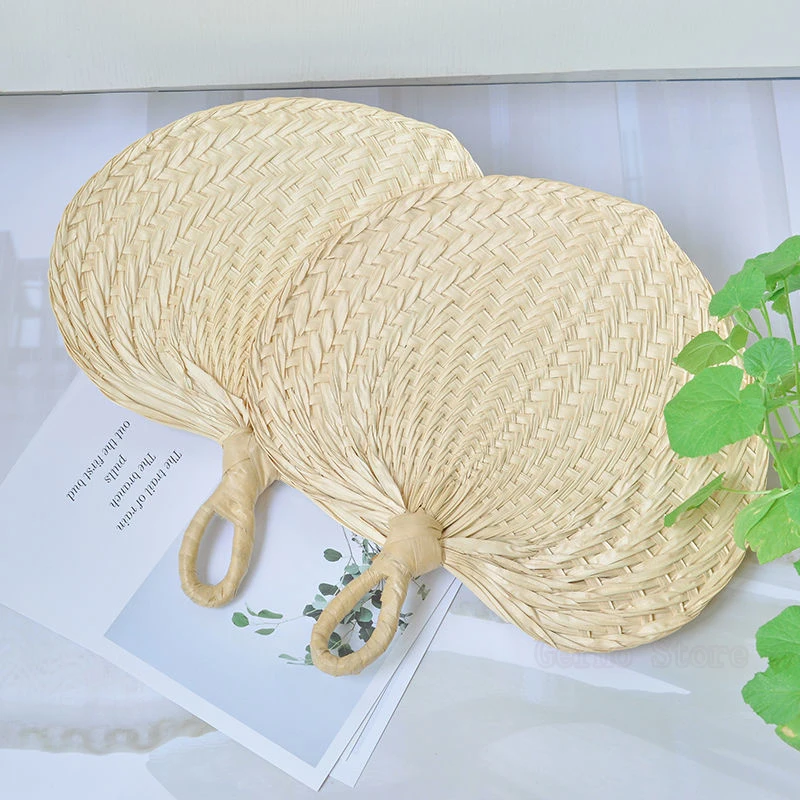 Chinese-Style-Handmade-Fan-Retro-Natural-Bamboo-Braided-Fan-New-Summer ...