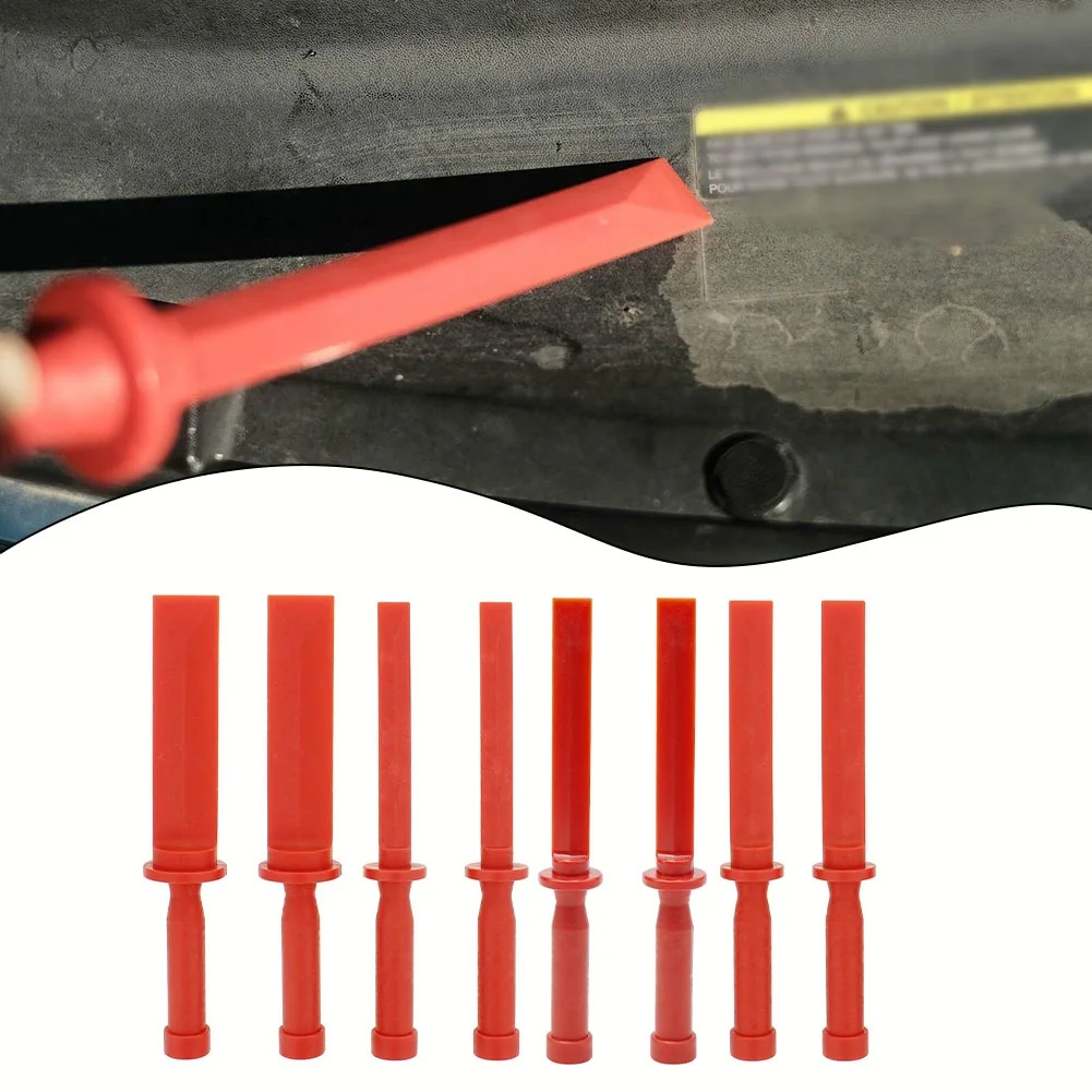 2pcs Plastic Chisel Scraper Auto Trim Removal Tool Non-Scratch Scraper ...