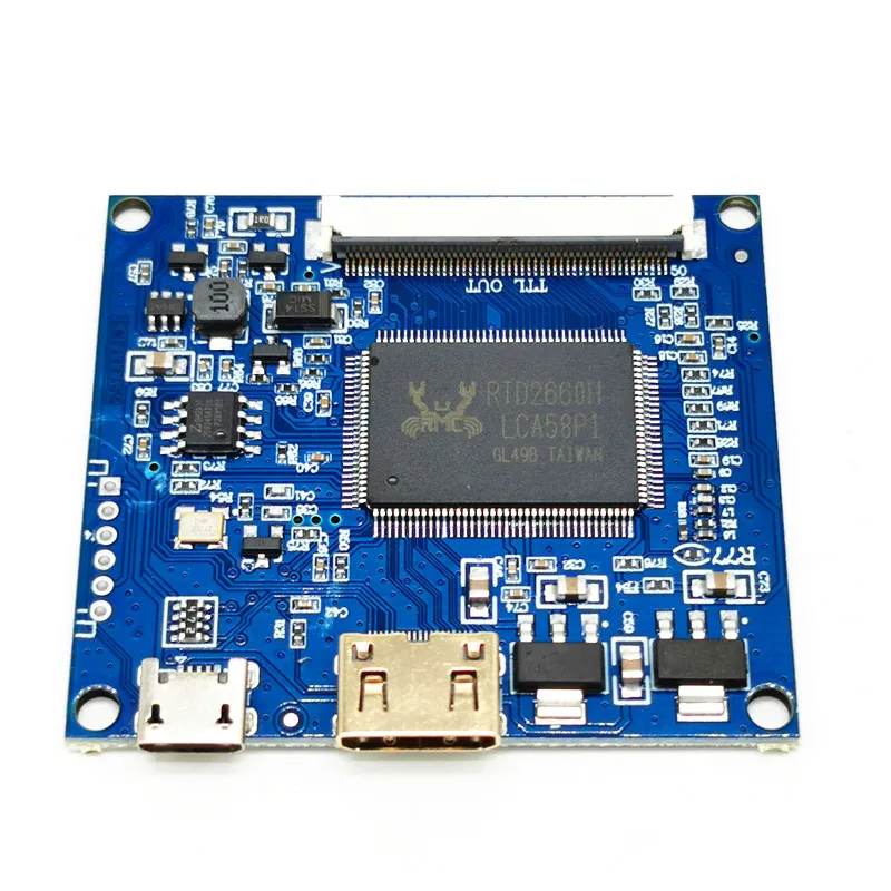 소형 미니 드라이버 보드, 50 핀 미니 LCD 화면 컨트롤러, AT065TN14, AT070TN90, AT070TN94 ...