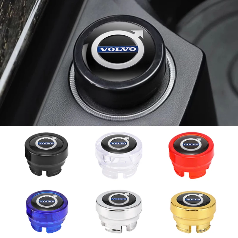 ABS Car Cigarette Lighter Protector Cover Dust Cap For Volvo Xc60 Xc90 ...