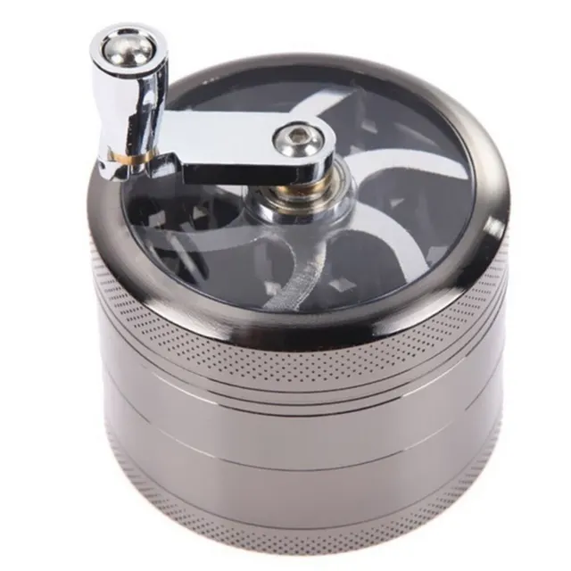 40mm Herbal Crusher Tobacco Grinder Smoke Manual Kitchen Herb Metal 4 ...