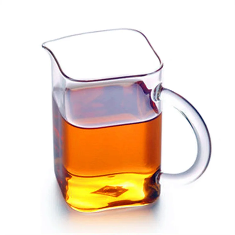 250ml Heat-resisting Glass Tea Pot Fair Cup Cha Hai,handmade Kung Fu ...