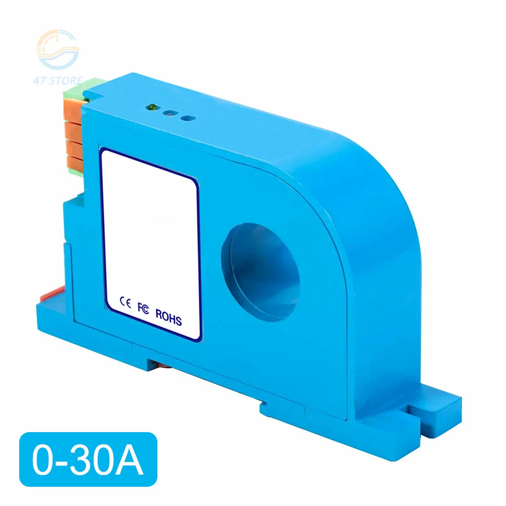 Isolated-4-20mA-Perforated-AC-Current-Transmitter-Single-phase-Current ...