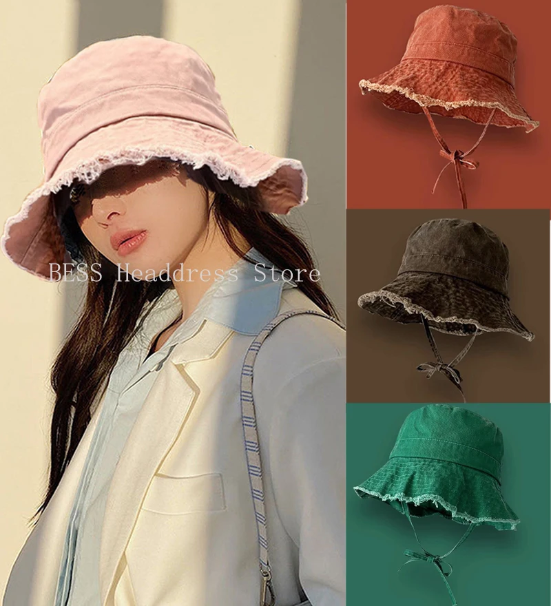 Summer-Bob-Bucket-Hat-Women-Men-Beach-Sun-Cap-Luxury-Designer-Brand ...