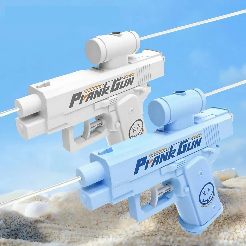 New Outdoor Summer Water 2-Way Squirt Gun Press Spray Water Gun Reverse ...