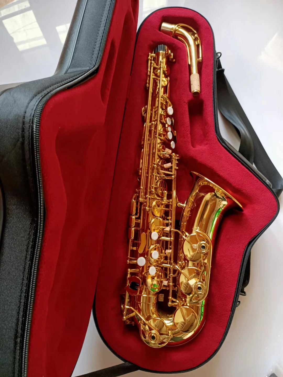 Saxofón Alto francés 54 Original, instrumento de jazz con estuche, tipo ...