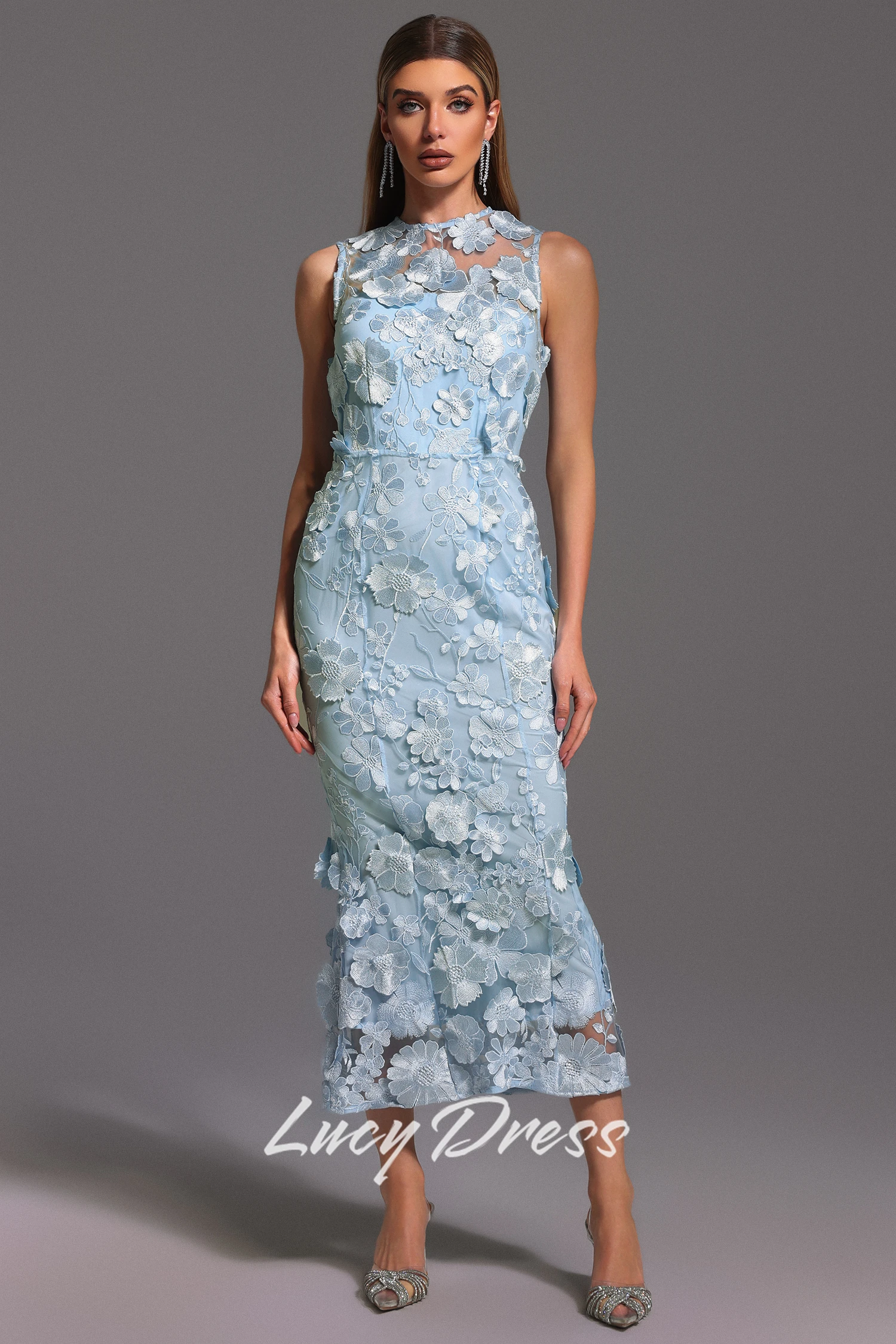 Lucy Customized Mermaid Party Dress for Wedding Guest Dress Woman ...