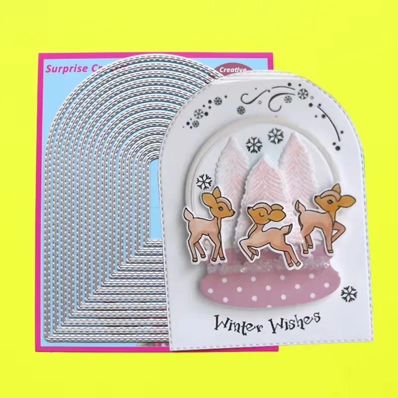 Cutting-Dies-A2-Nesting-Arches-Scrapbook-Cardmaking-Paper-Craft-DIY ...