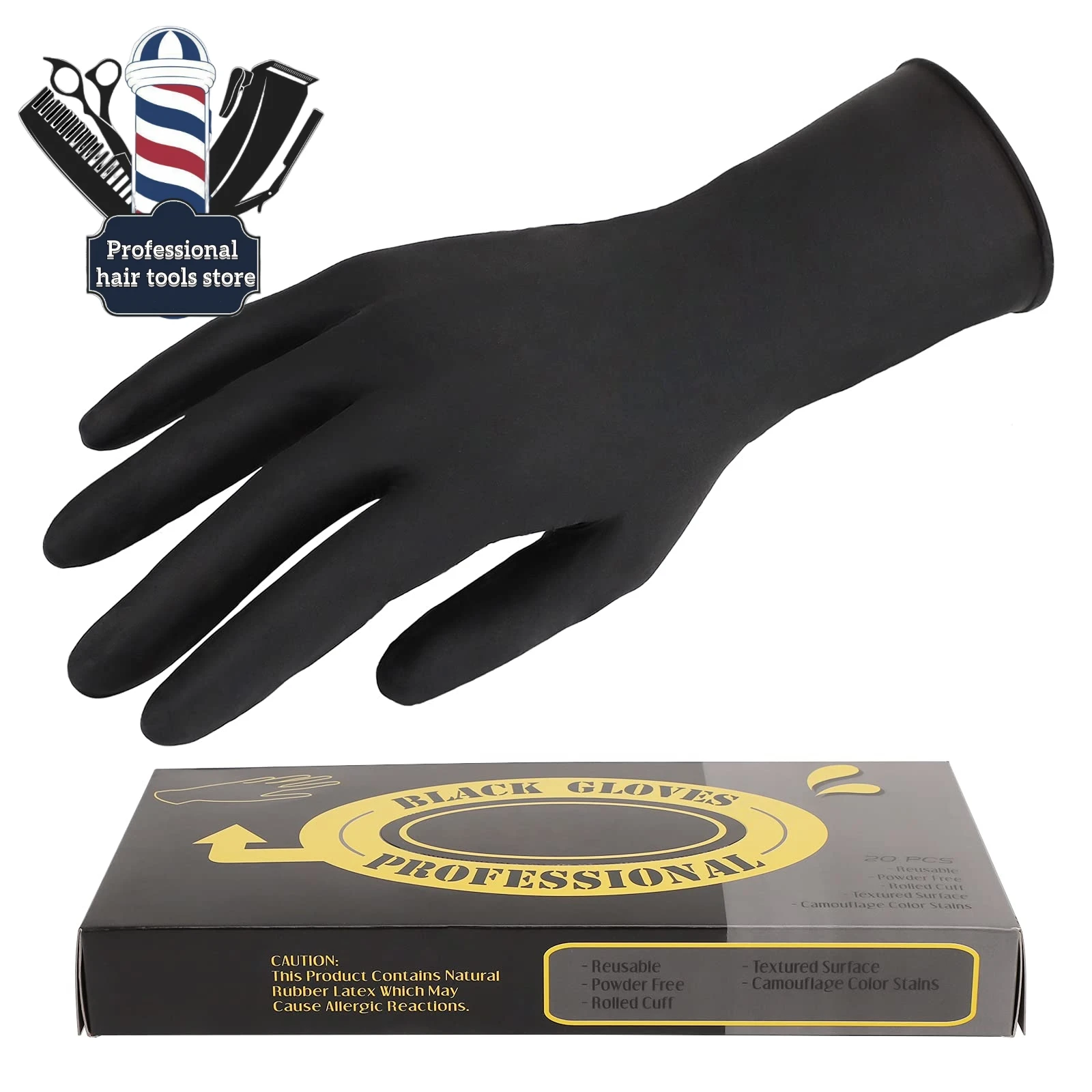 20pcs-Hair-Dyeing-Thicker-Rubber-Gloves-Technician-Gloves-Durable-Anti ...