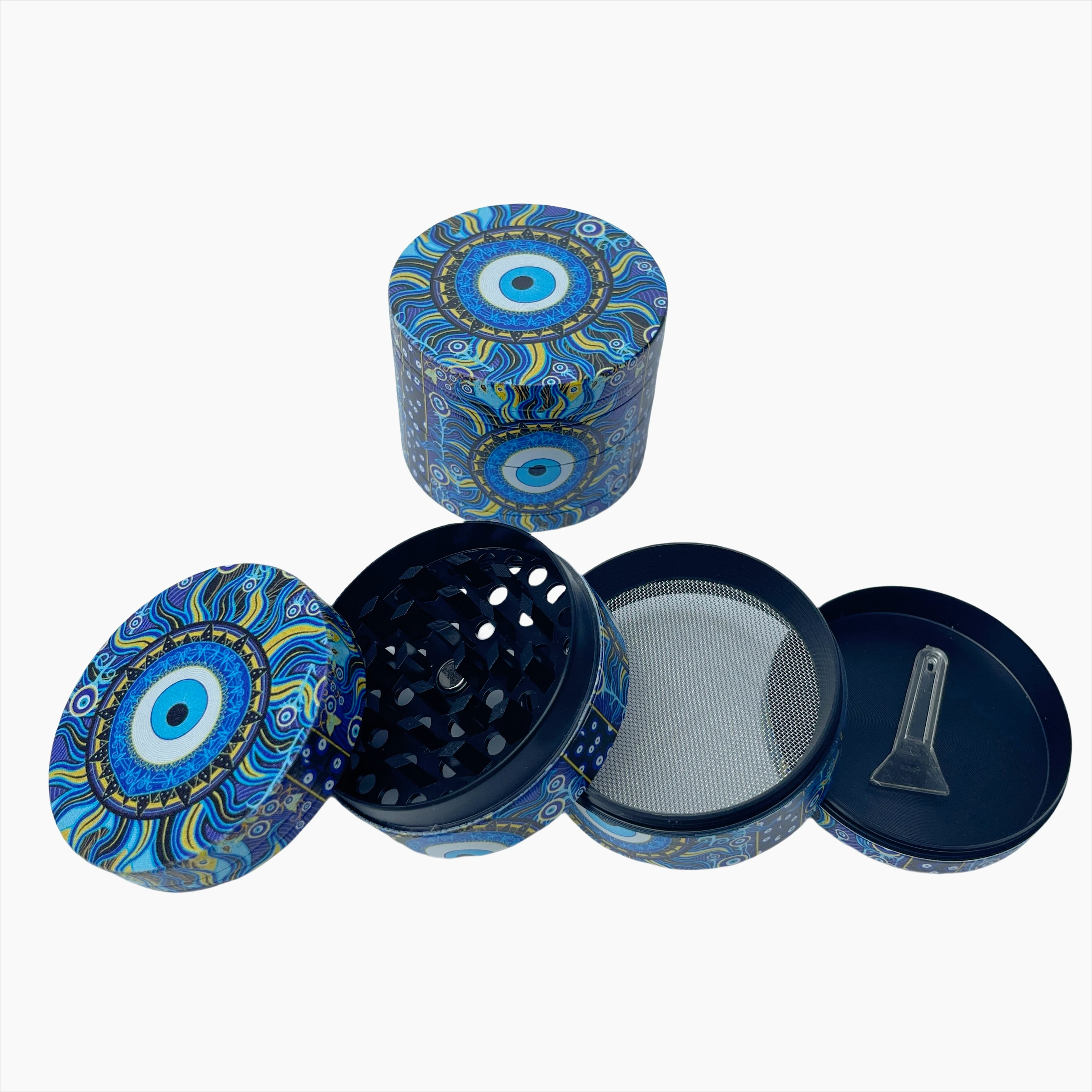 Evil Eye Metal Herb Grinder 2inch/50mm - AliExpress 15