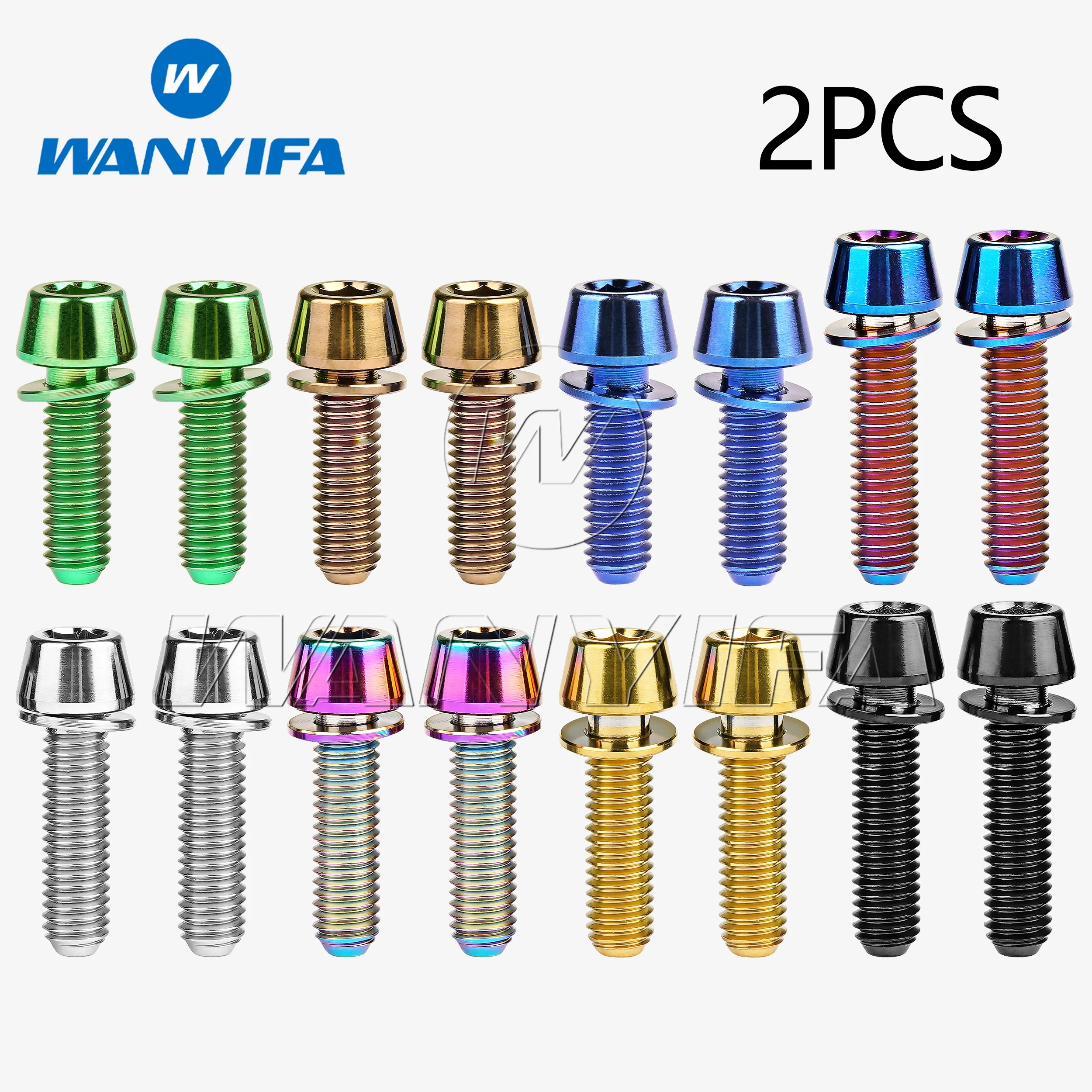 Wanyifa-Titanium-Ti-Bolts-M5x16-18-20mm-for-Bicycle-Stem-Allen-Hex ...