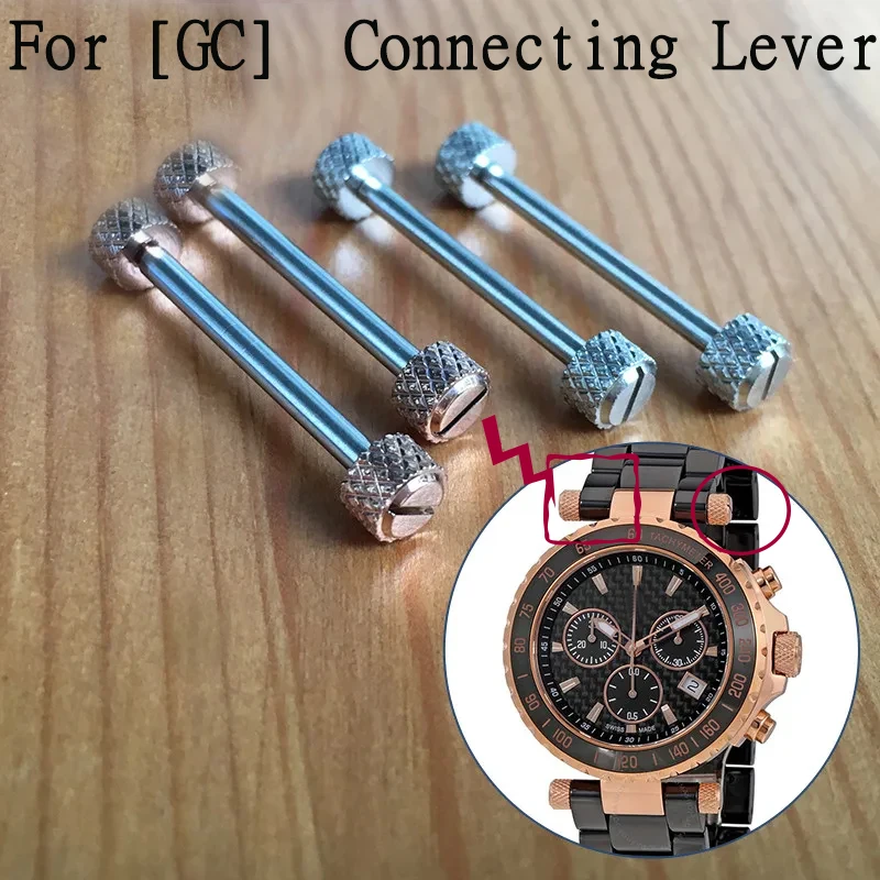 22mm-steel-screw-tube-for-GC-GUESS-Diver-Chic-Ladie-s-and-Collection ...