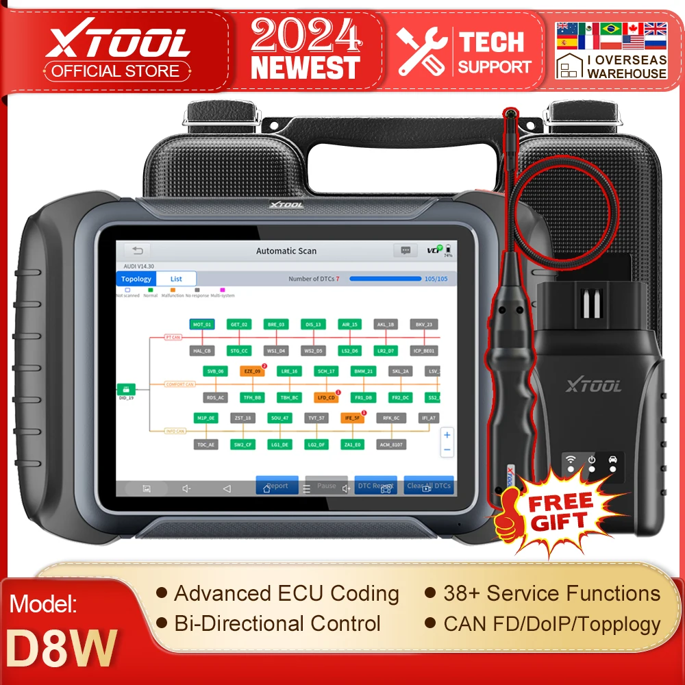 XTOOL-D8W-WIFI-OBD2-Car-Diagnostic-Tools-ECU-Online-Coding-Bi ...