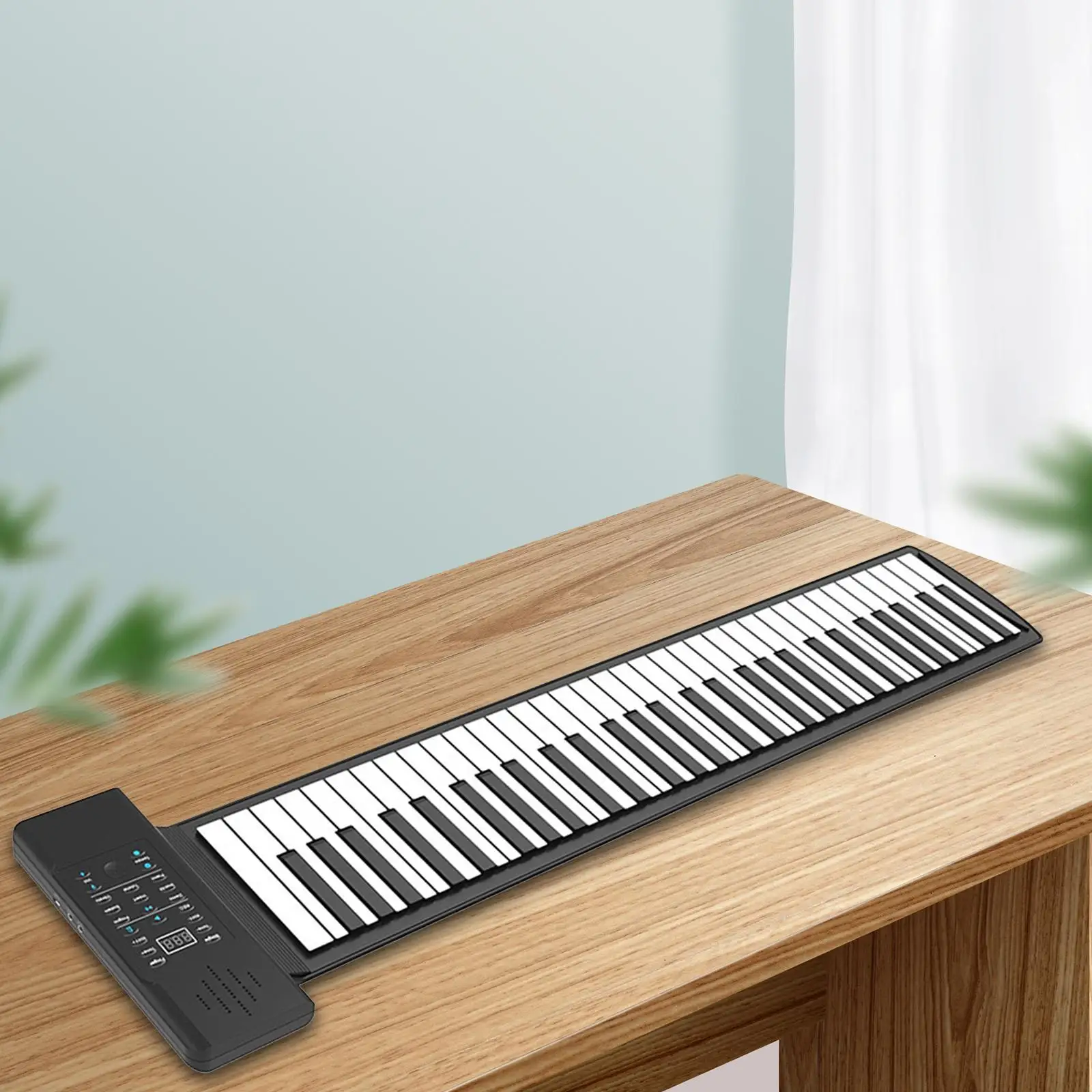 61-Key-Roll-up-Flexible-Piano-Digital-Music-Piano-Keyboard-Electric ...