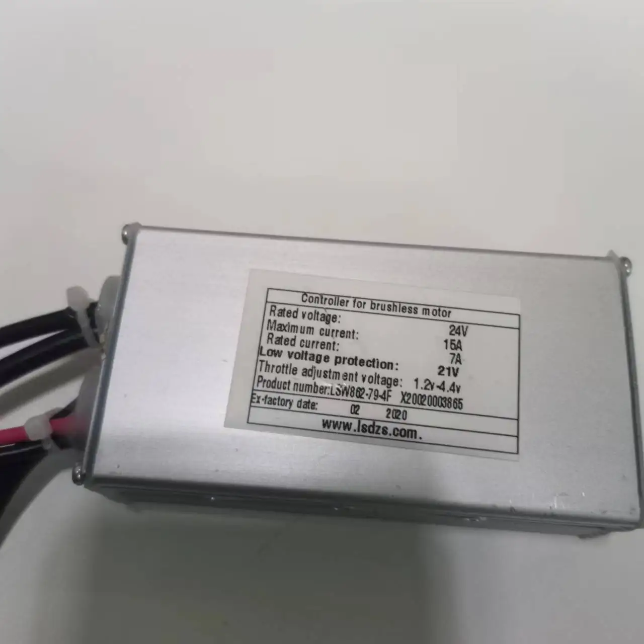 LSW862-79-4F-Lsdzs-Lishui-Controller-For-Brushless-Motor-24V-15A ...