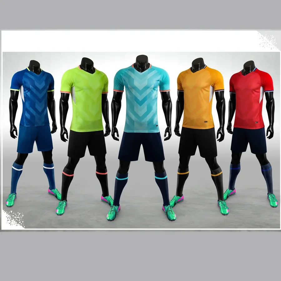 New-Design-Kids-Soccer-Set-Boys-Football-Uniform-Training-Jerseys-For ...