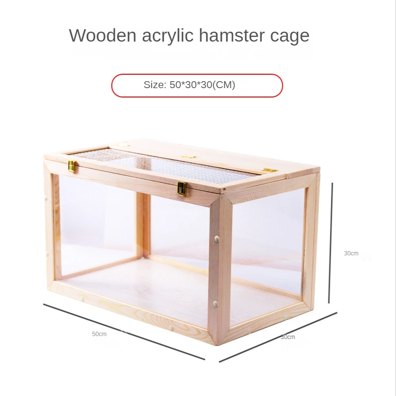 Wooden Hedgehog Cage
