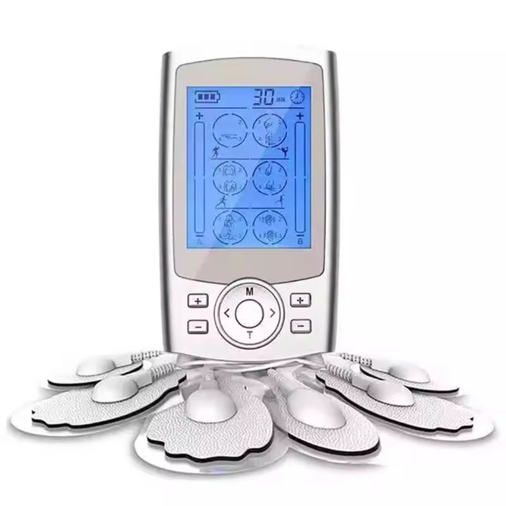 Electrical Stimulation Rechargeable Tens Massage Machine EMS Trainer ...