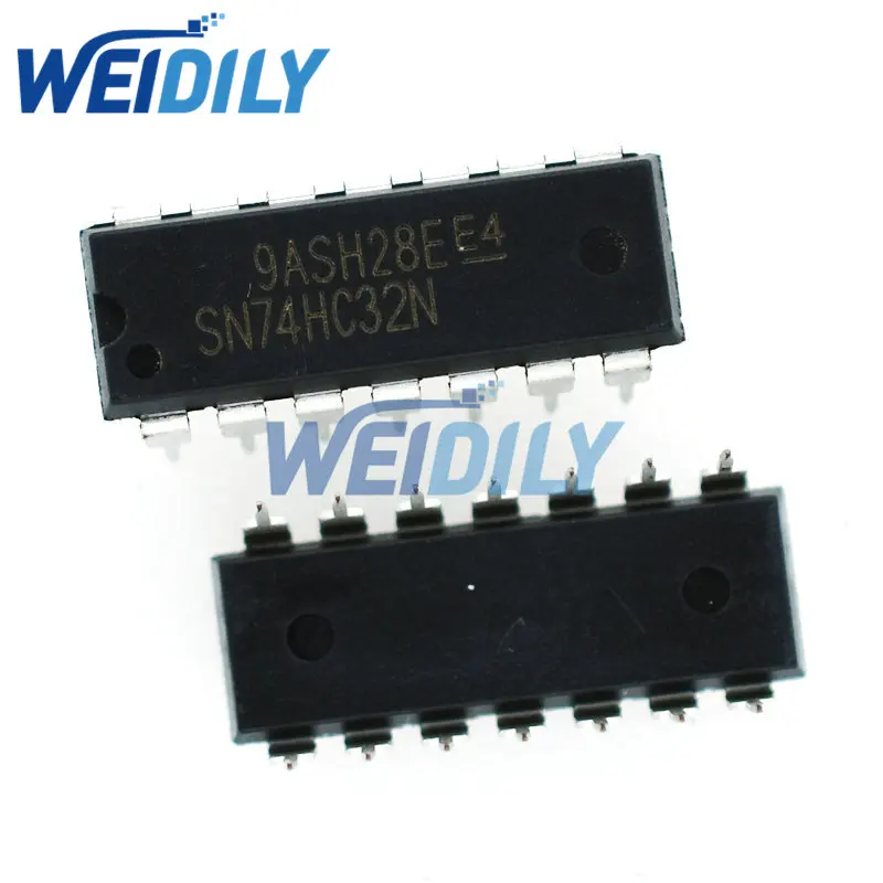 10PCS 74HC32 74HC32N SN74HC32 SN74HC32N DIP IC DIP 14 Novo|Circuitos ...