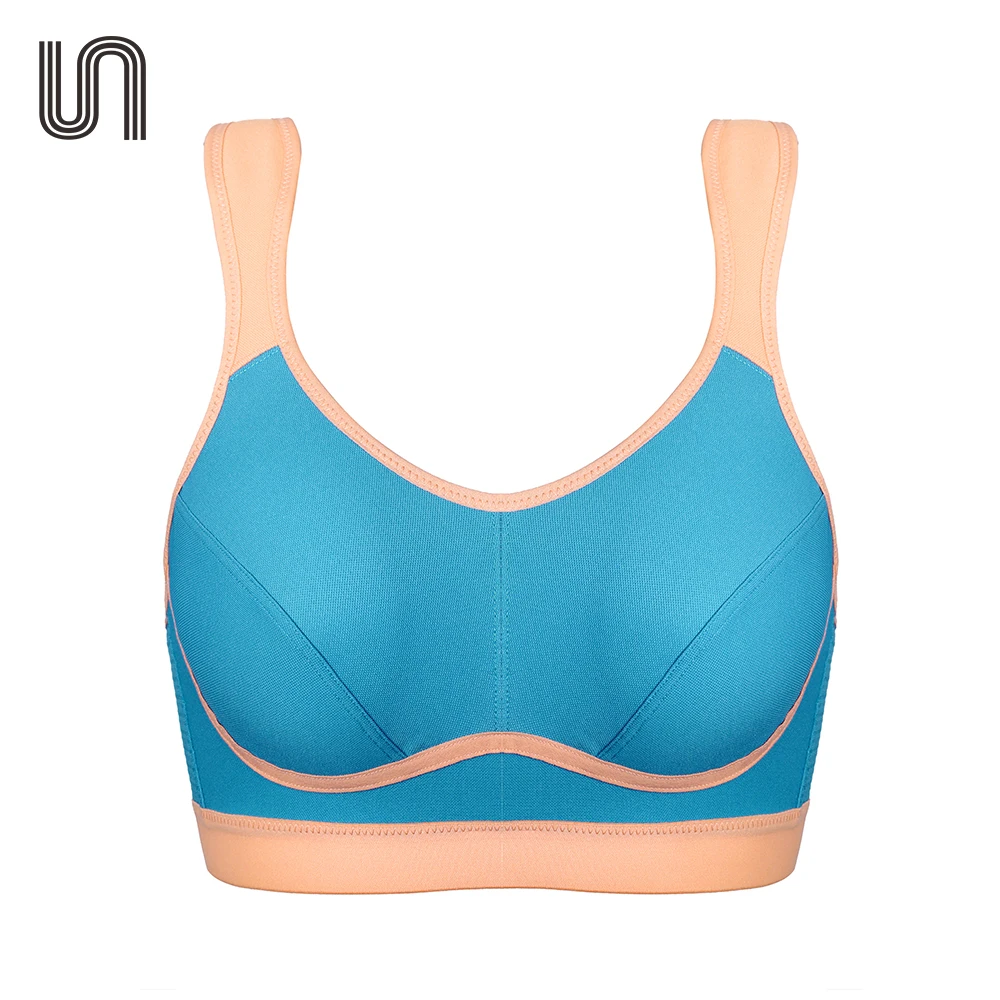 Women-Sport-Bras-High-Impact-Moisture-wicking-Bounce-Control-Plus-Size ...