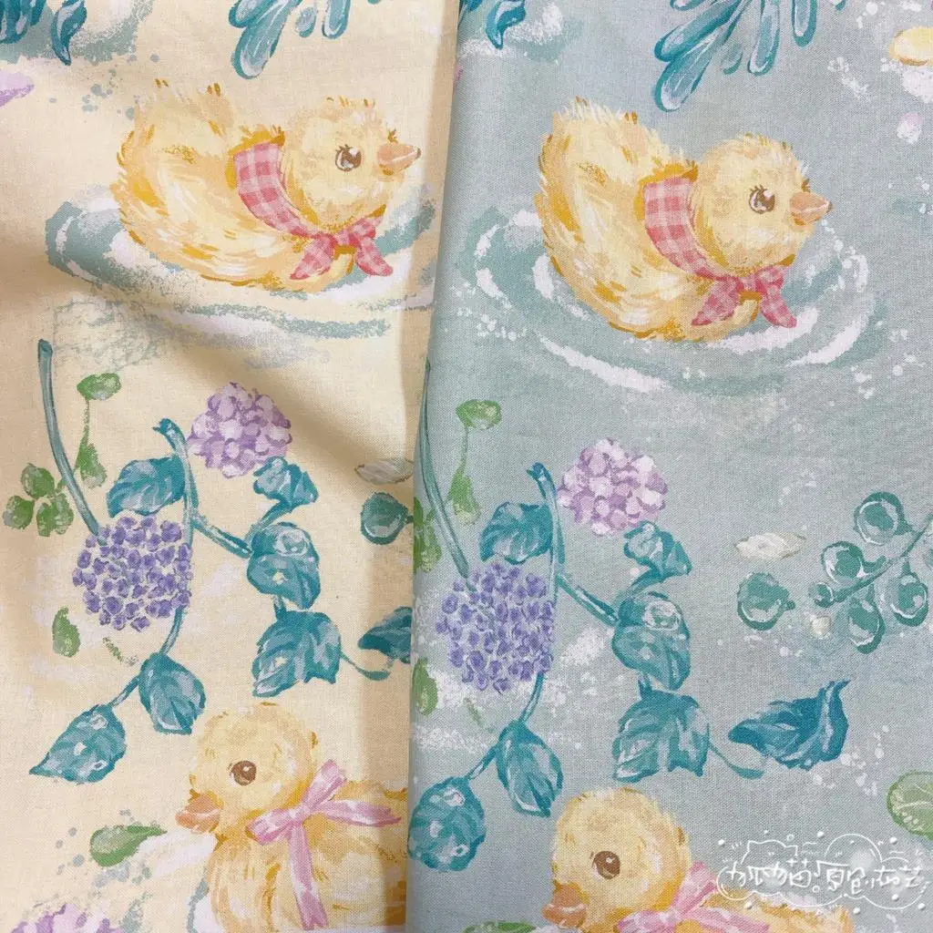 lovely-Lolita-Dress-Little-Yellow-Duck-fabric-DIY-handwork-bag-Hand ...