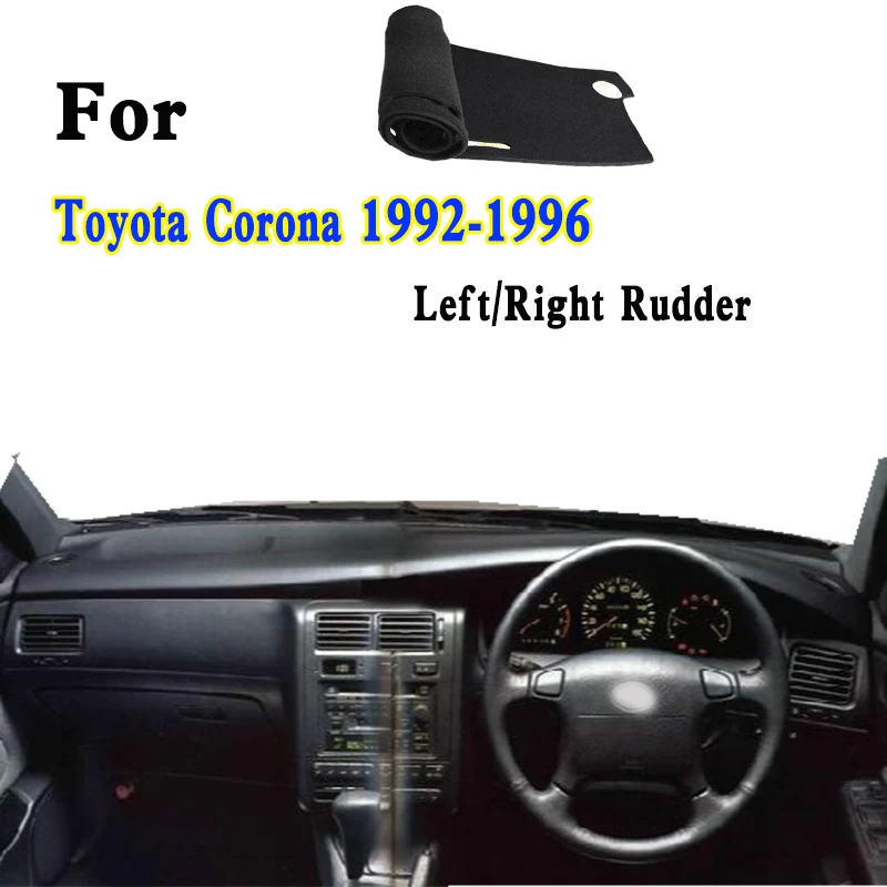 Para Toyota Corona SF ST191 AT171 JZX9 Dashmat cubierta del tablero de ...
